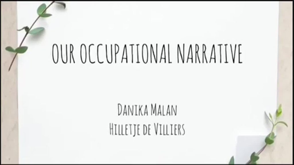 Stories – WFOT | Occupational Narratives Database Project